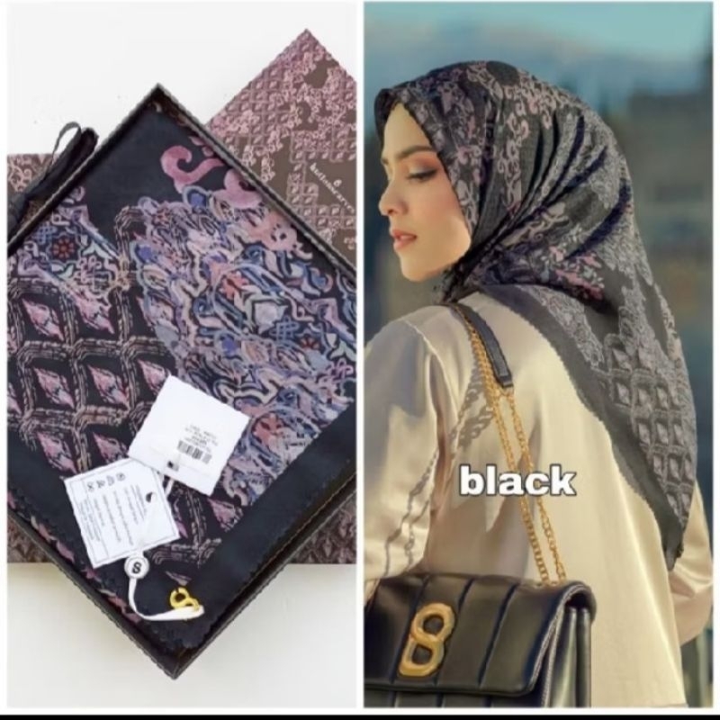 Jual Buttonscarves, Granada Black (New)(With box) (Split payment utk ...