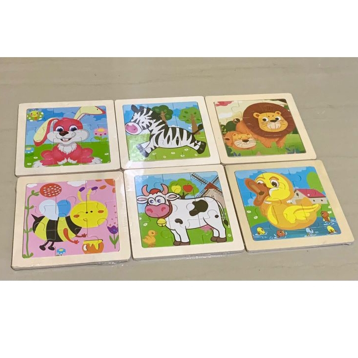 Jual Puzzle Jigsaw Puzzle Anak / Mainan Anak Edukasi Anak / Puzzle Mini ...
