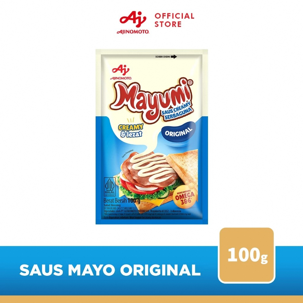 Jual MAYUMI® Mayonaise Saus Mayo Original 100g | Shopee Indonesia