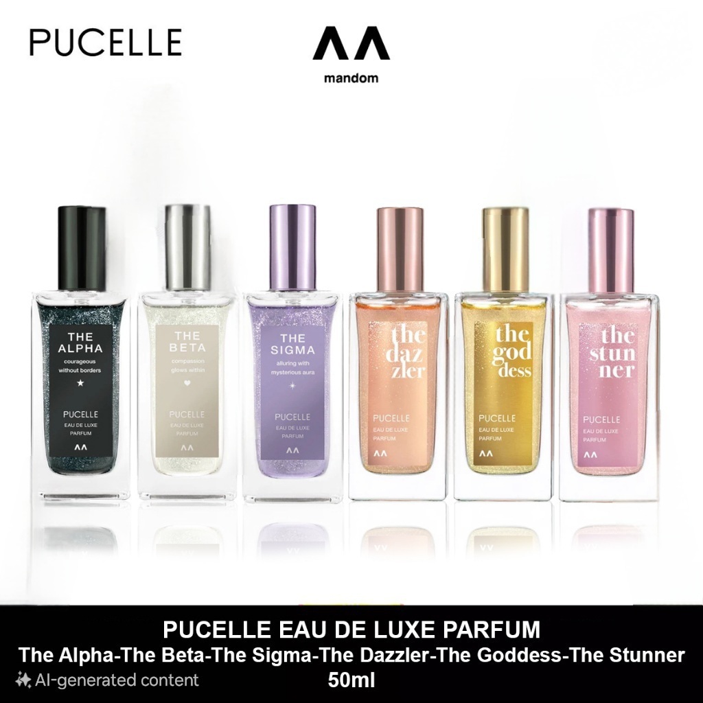 Jual PUCELLE Eau De Luxe Parfum Series 50 mL | The Stunner | The Godess ...