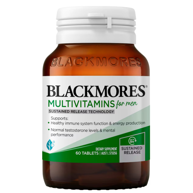 Jual Blackmores Multivitamins For Men Release Tablets 60 Pack | Shopee Indonesia