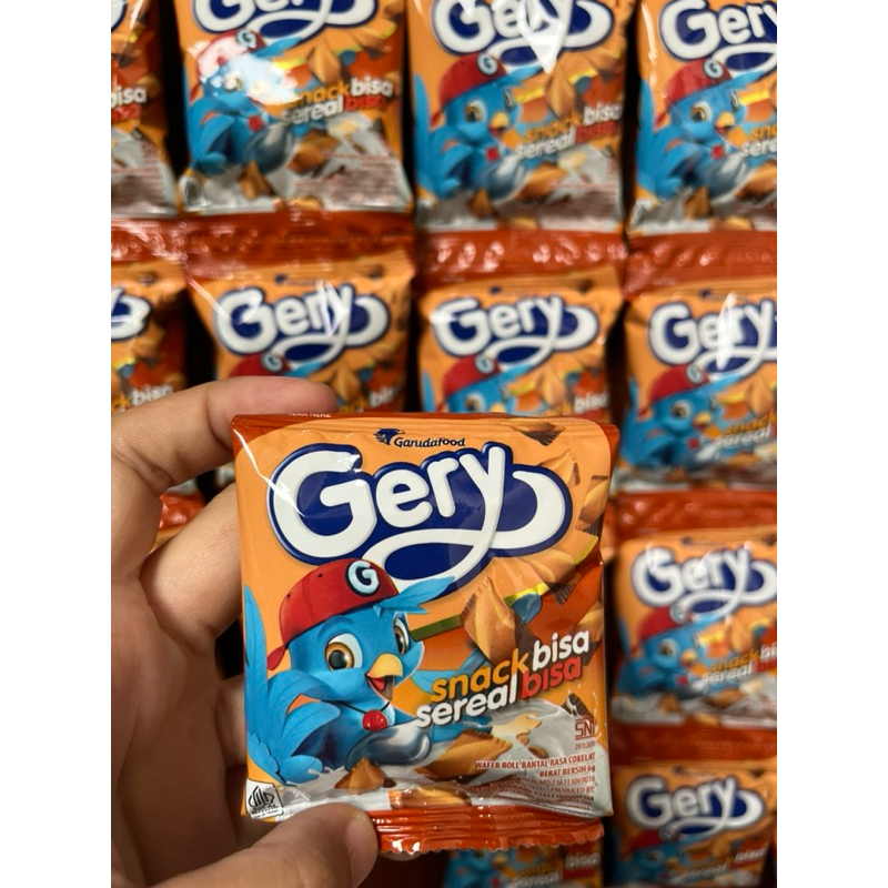 Jual GERY WAFER ROLL BANTAL GERY 500 an kemasan renceng isi 10 pcs ...