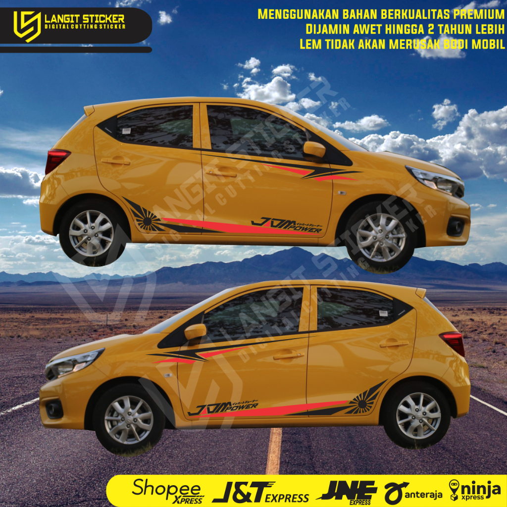 Jual STICKER BRIO STIKER BRIO RS STICKER MOBIL BRIO STICKER VARIASI ...