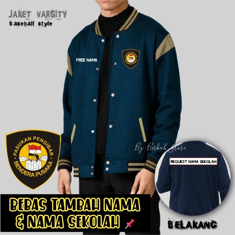Jual JAKET PASKIBRA SABLON FREE NAMA & NAMA SEKOLAH BEBAS REQUEST ...