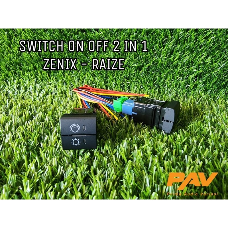 Jual SWITCH ON OF 2in 1 UKURAN ZENIX | Shopee Indonesia