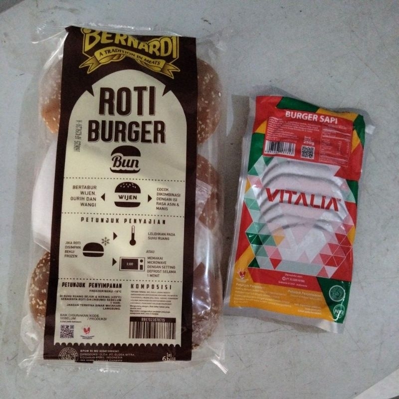 Jual Paket Burger Vitalia | Shopee Indonesia