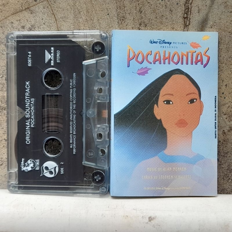Jual Pocahontas Soundtrack (1995) ORIGINAL Walt Disney Records ...