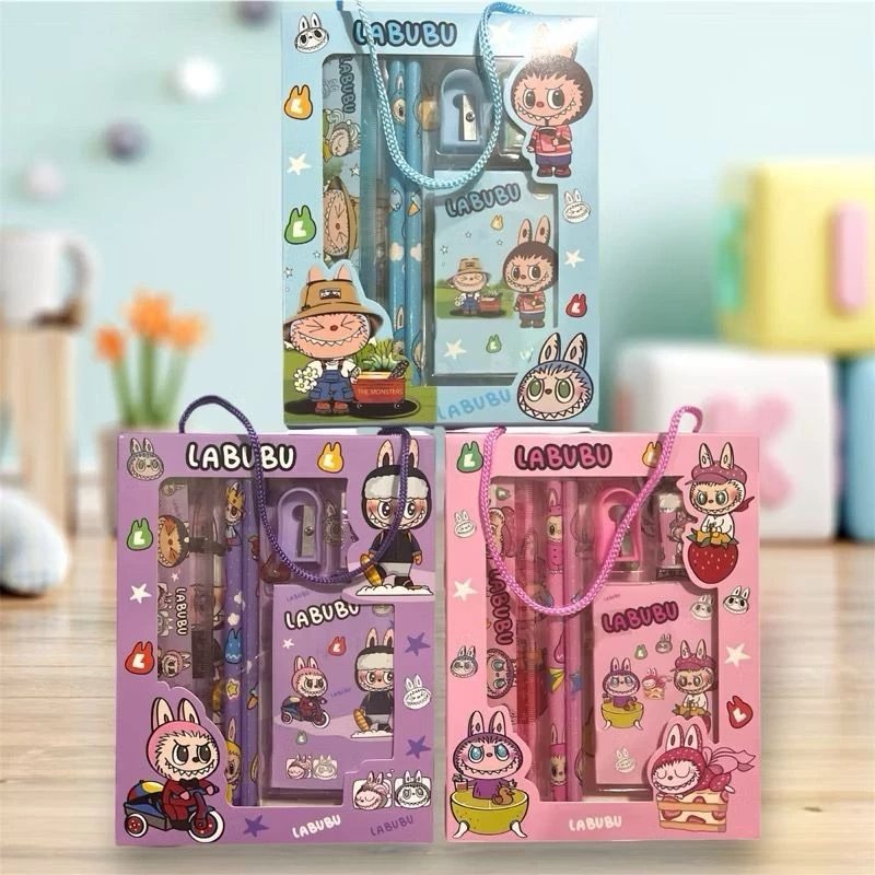 Jual STATIONERY SET ALAT TULIS SEKOLAH LABUBU | Shopee Indonesia