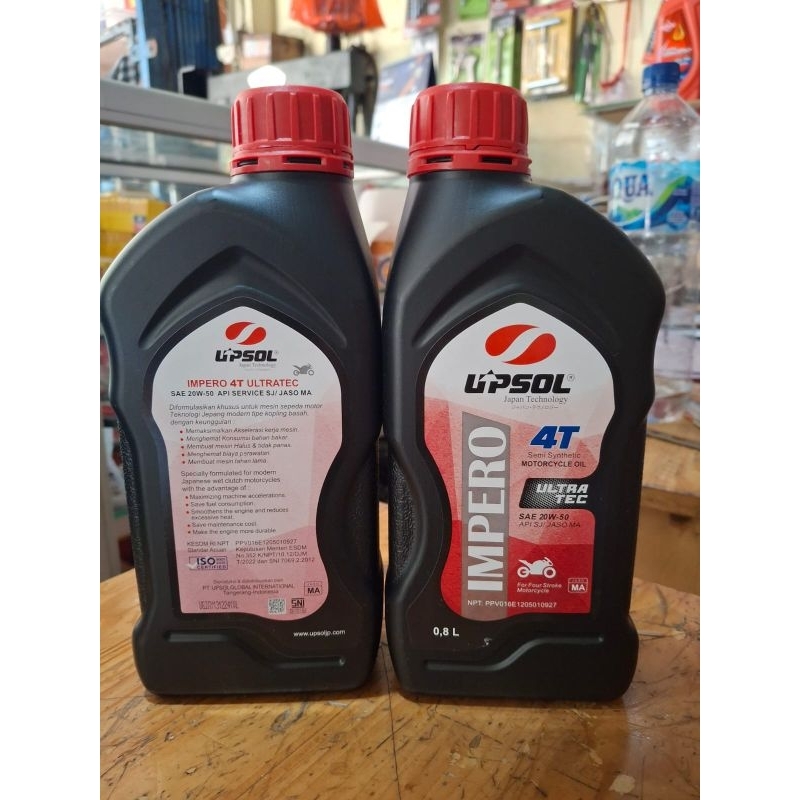 Jual OLI UPSOL IMPERO-ULTRATEC 4T 800ML | Shopee Indonesia