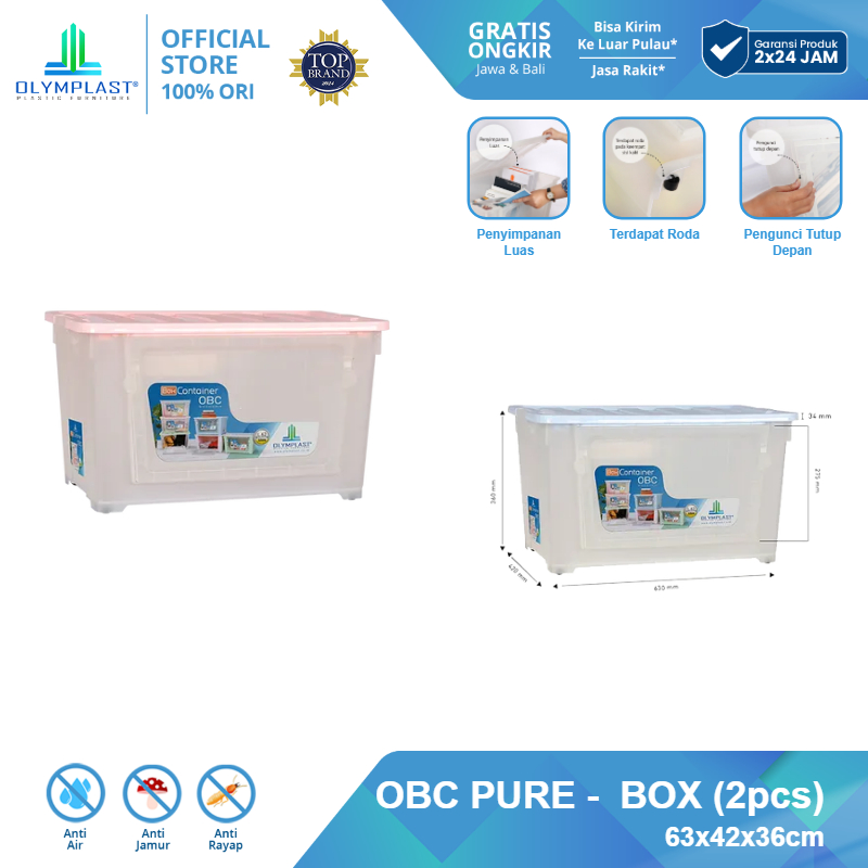 Jual Olymplast OBC Pure / Container Box Pure / Kotak Penyimpanan ...