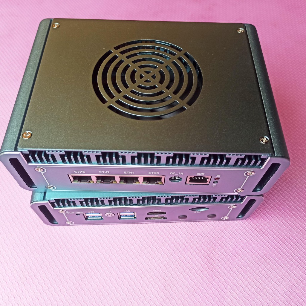 Jual mikrotik x86 4 thread core 3 3.5 ghz Industrial Mini PC 4 6 ether ...