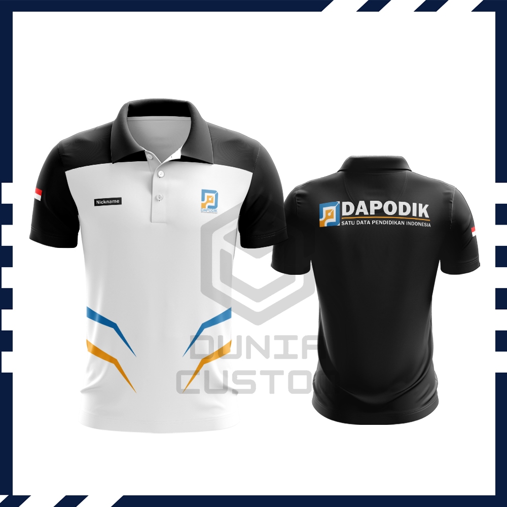Jual Baju Operator Dapodik | Kaos Jersey DAPODIK OPERATOR | Kaos Polo ...