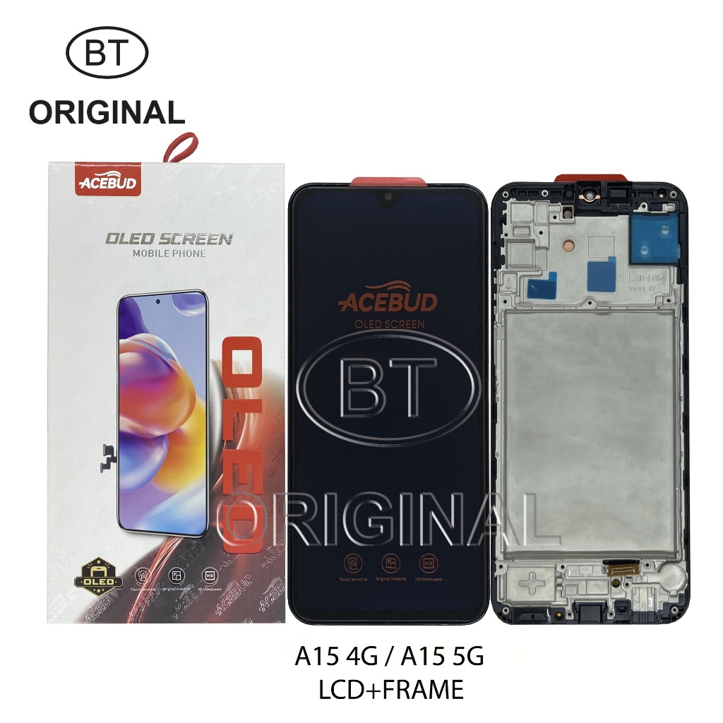 Jual LCD SAMSUNG A15 4G A155 A155F - A15 5G A156 +FRAME - OLED ACEBUD | Shopee Indonesia