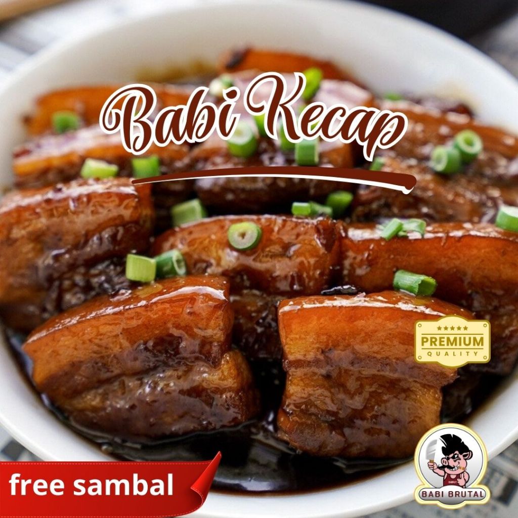 Jual Babi Kecap enak buanget pilihan sancam telur dan daging siap makan 500gr | Shopee Indonesia