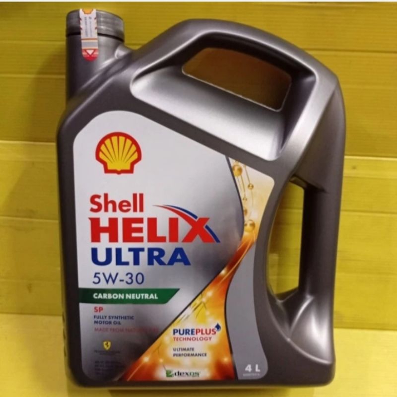 Jual Oli Shell Helix Ultra 5W-30 kemasan 4 liter jamin asli 100 persen ...