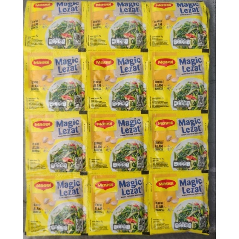 Jual MAGGI MAGIC Lezat renteng 7 gr | Shopee Indonesia