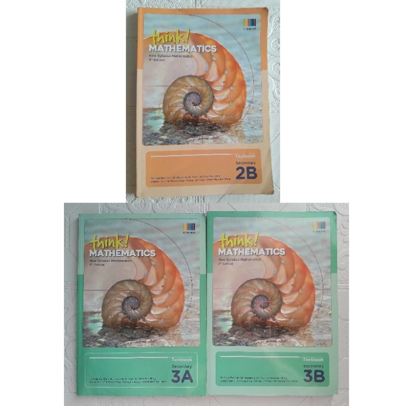 Jual Think! Mathematics Textbook Secondary 2 3 New Syllabus Mathematics ...