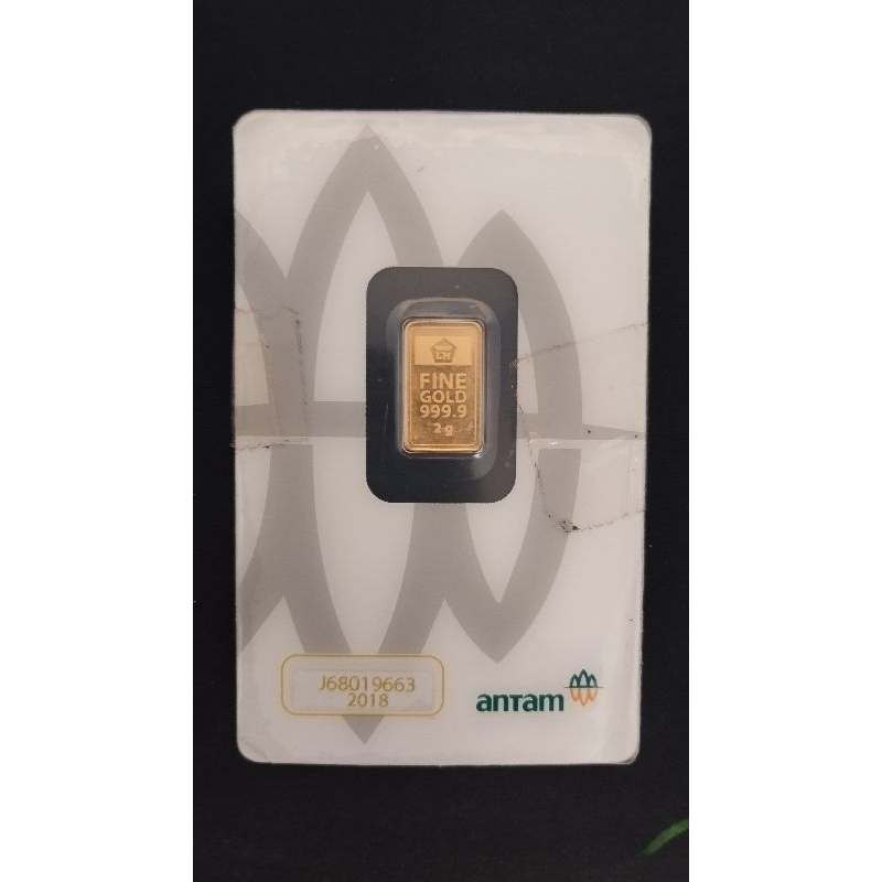 Jual Emas Batangan Antam (2018) 2gr | Shopee Indonesia