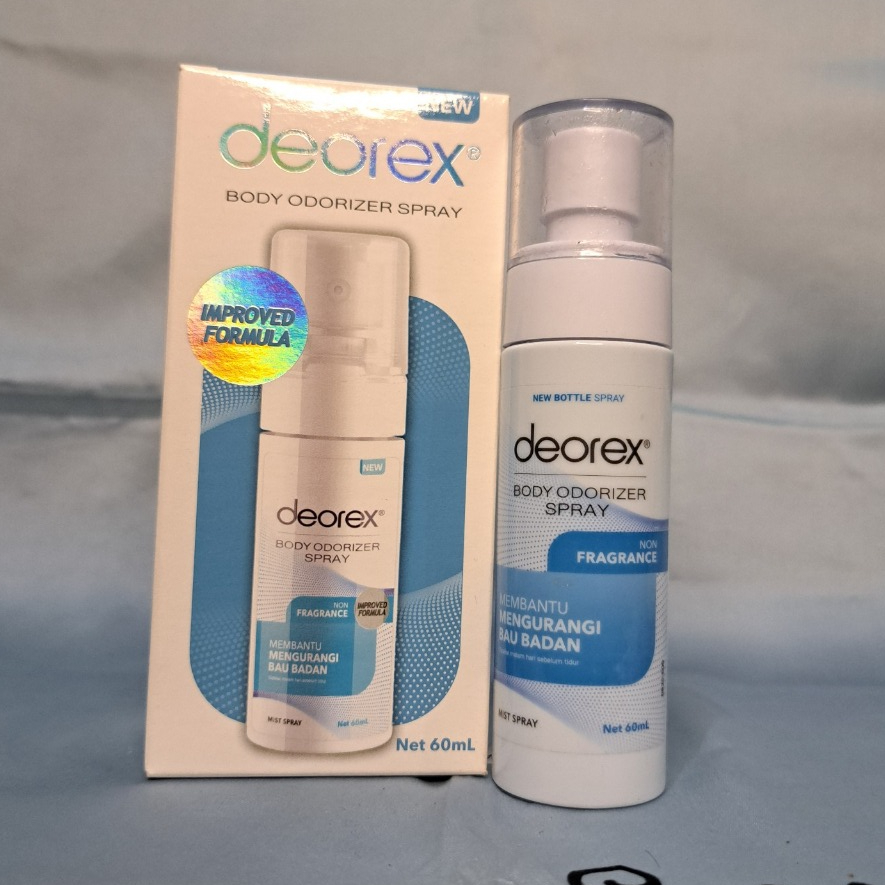 Jual (READY) DEOREX Body Odorizer Spray Non Fragrance 60ml / Deodorant ...