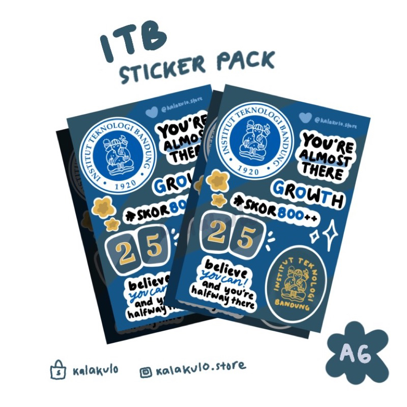 Jual STICKER ITB STICKER PACK | Shopee Indonesia