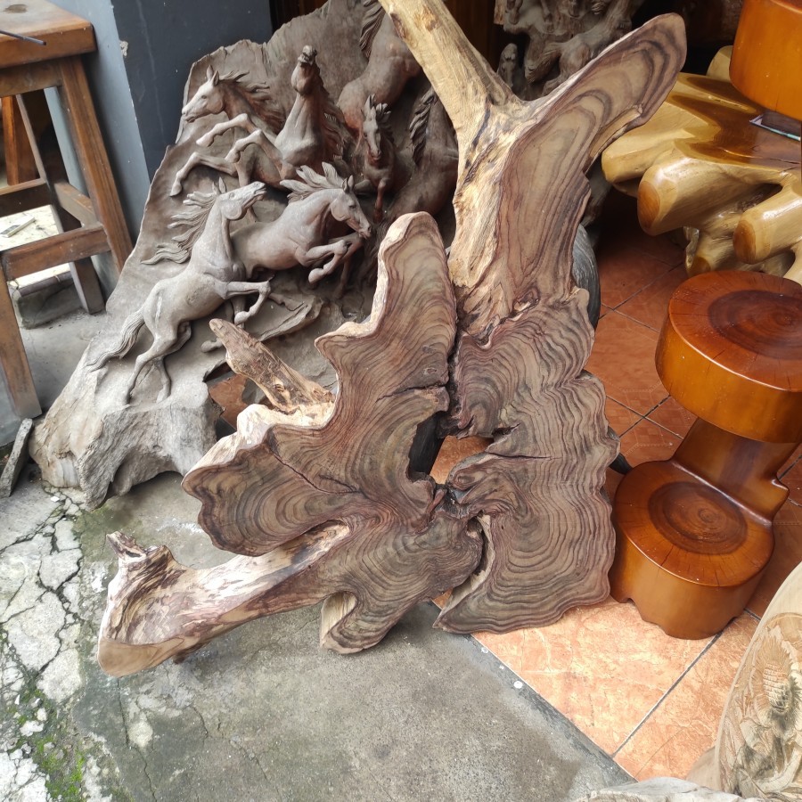 Jual Papan Top Table Kayu Sonokeling Solid (Panjang 90cm, Lebar 60cm ...