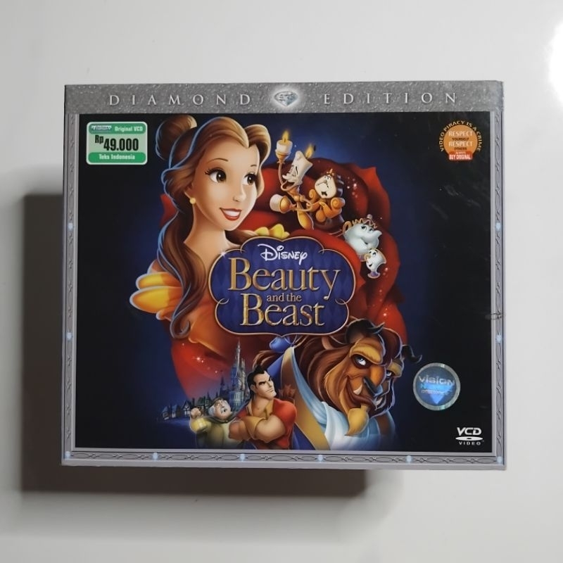 Jual VCD Beauty and the Beast Disney Cartoon Anak | Shopee Indonesia