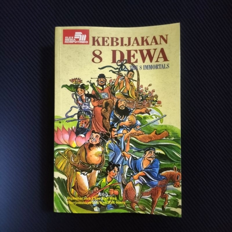 Jual Buku Original / Komik Sejarah Cina / Kebijakan Delapan Dewa / The ...
