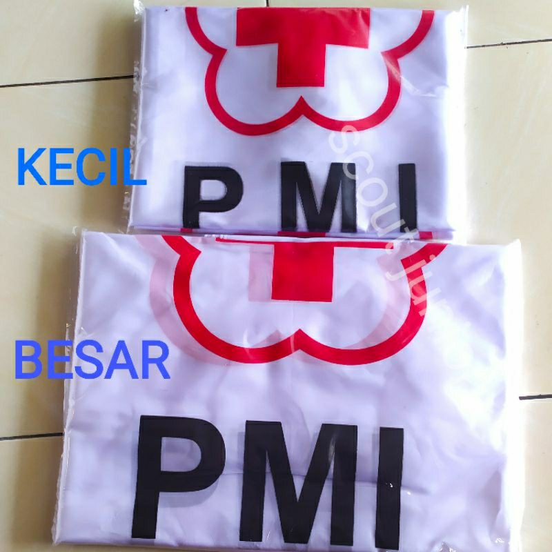 Jual BENDERA PMI PMR BESAR DAN KECIL ( BIJIAN) | Shopee Indonesia