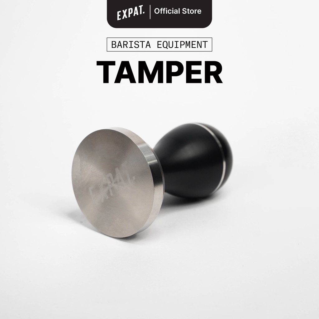 Jual Expat Roasters Pesado Coffee Tamper 58.5mm With Leveling | Tamper ...