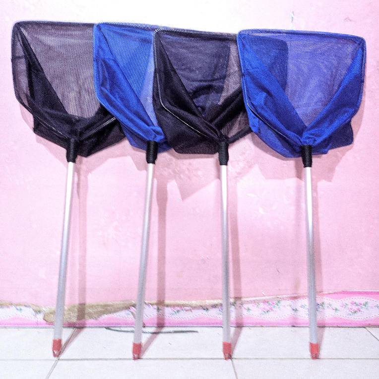 Jual SEROKAN IKAN BESAR JARING LAMIT IKAN UKURAN 35CM GAGANG ALUMUNIUM ...
