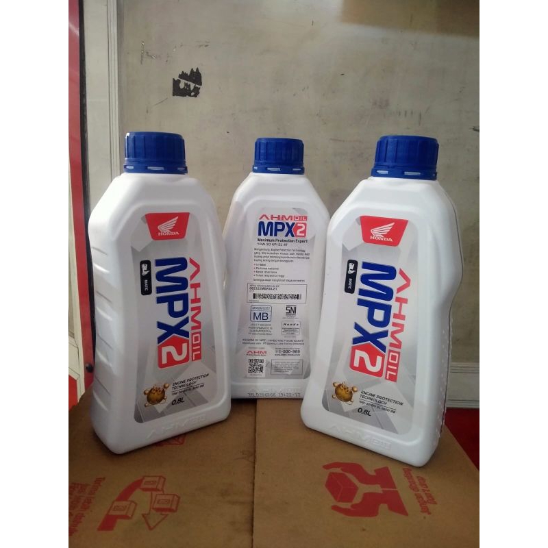 Jual Oli MPX2 0,8 L original Honda AHM | Shopee Indonesia