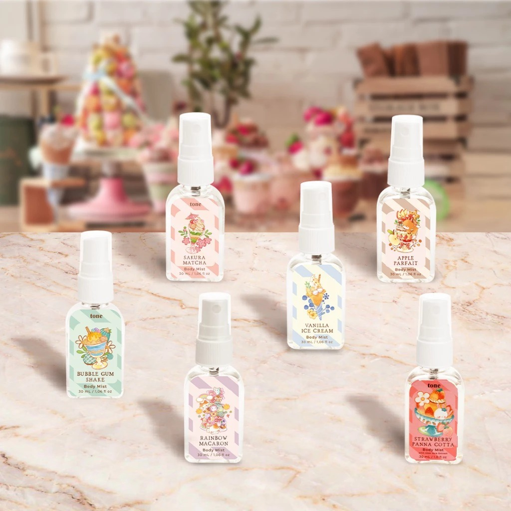 Jual TONE Body Mist 30ml | Body Mist Perfume | Parfum Badan 30ML ...