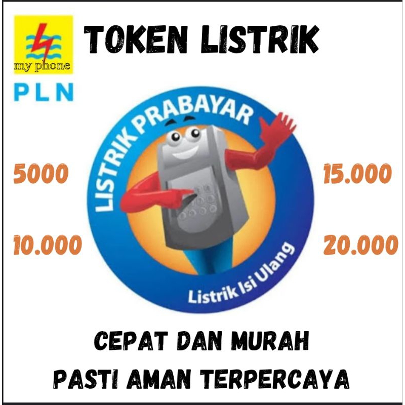 Jual TOKEN LISTRIK PLN 5K 10K 15K 20K (PROMO TERBATAS) | Shopee Indonesia