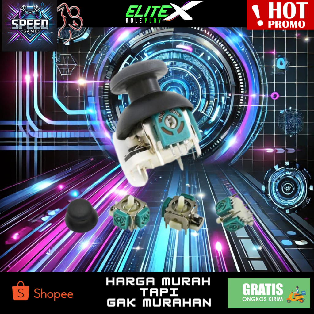 Jual [elite] Tombol Analog Plastik plus topi Stik Stick PS2 PS3 2 3 elite | Shopee Indonesia