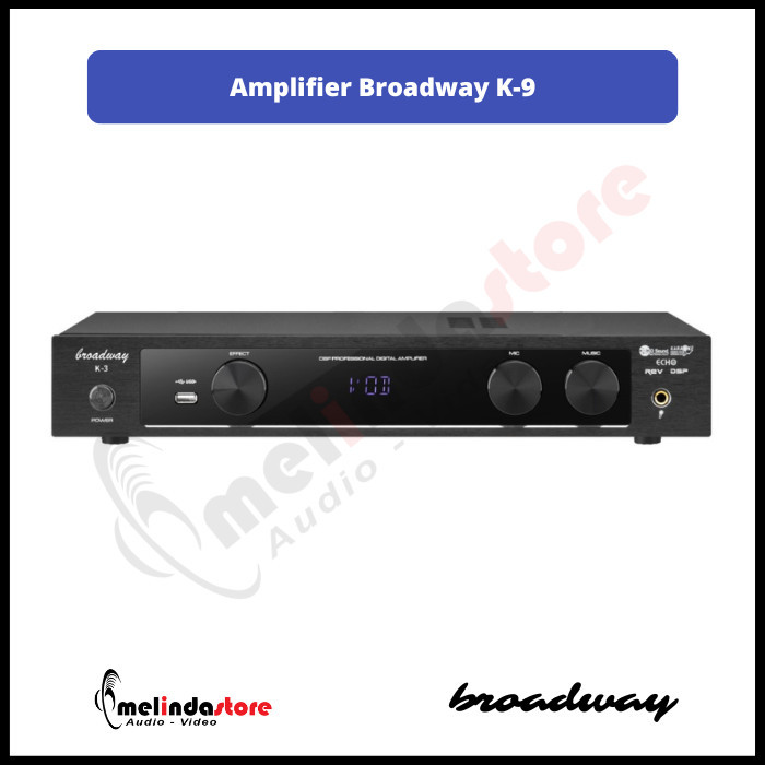 Jual Amplifier Karaoke Broadway K9 | Shopee Indonesia