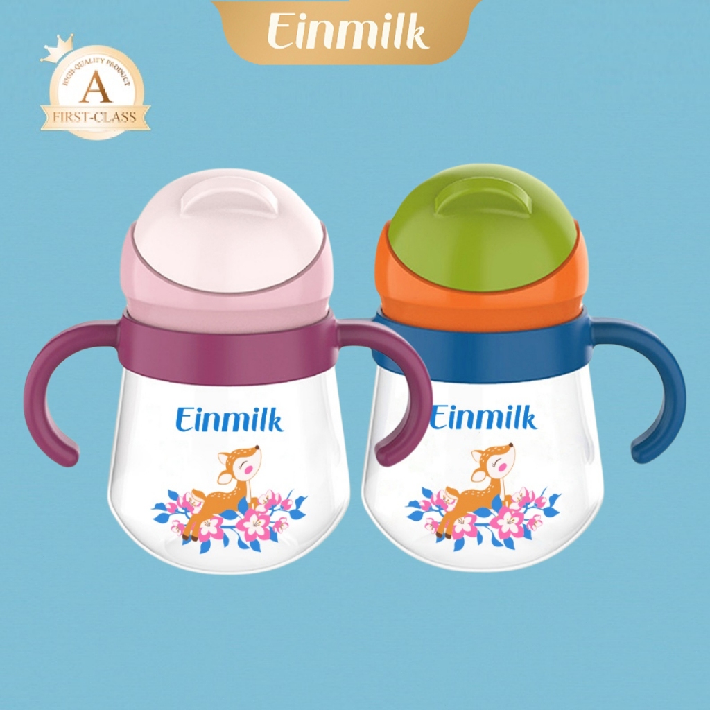 Jual Einmilk Botol Minum Bayi BPA Free Botol Minum Anak Air Anti Tumpah ...