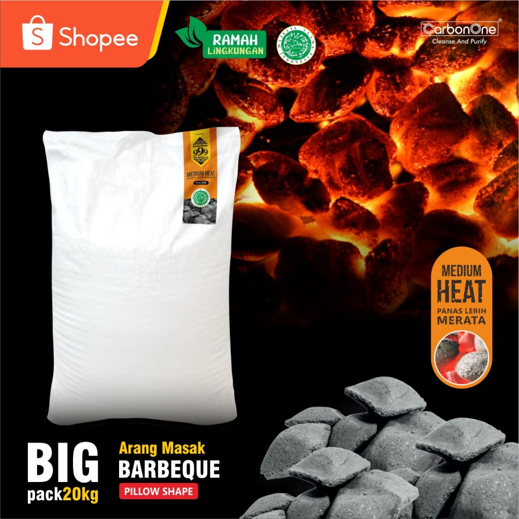 Jual Arang Masak Briket BBQ Barbeque - grill 25kg (941490/941461 ...