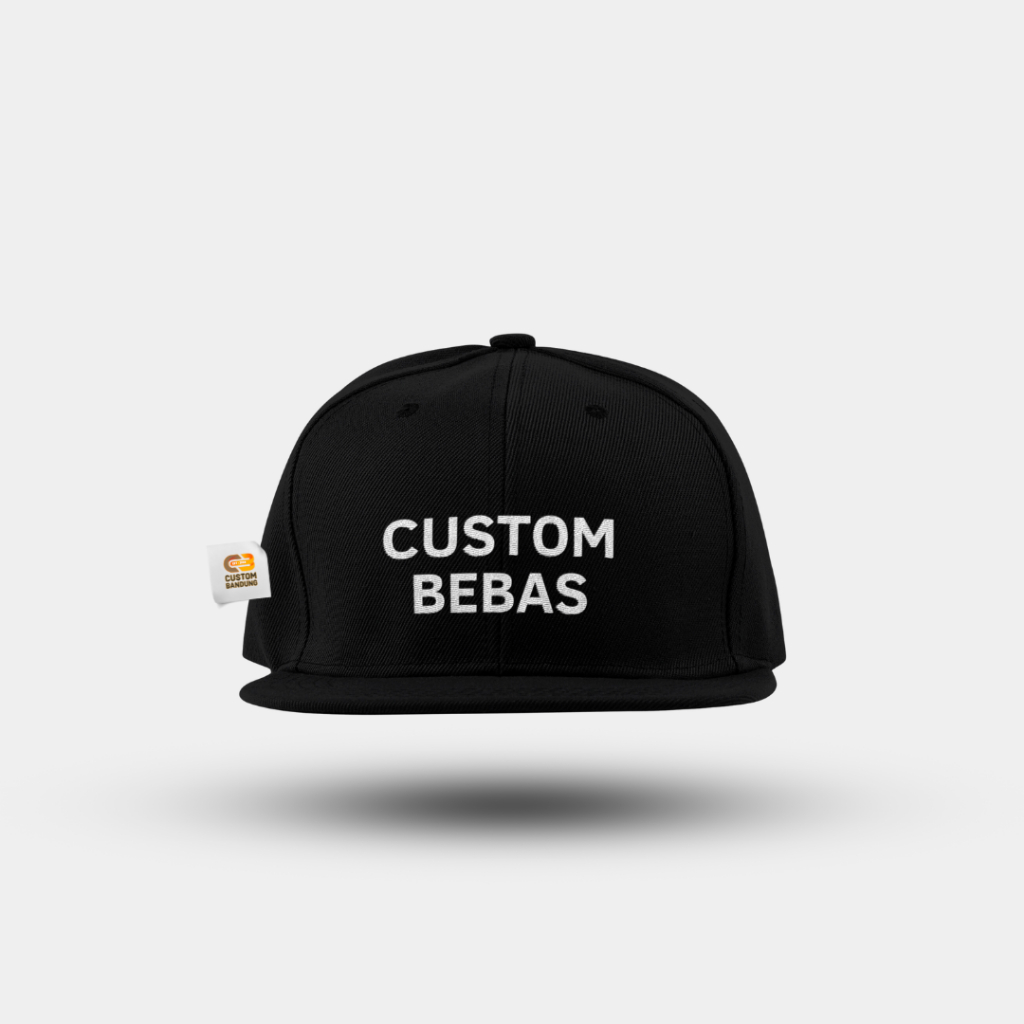 Jual Topi Snapback Custom NAMA/LOGO Topi Hip Hop Terbaru Topi Snapback ...