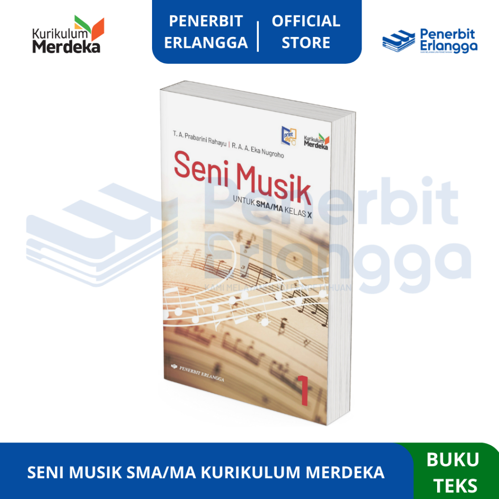 Jual [Erlangga Official] Seni Musik Sma/Ma Kelas 10 - Kurikulum Merdeka ...