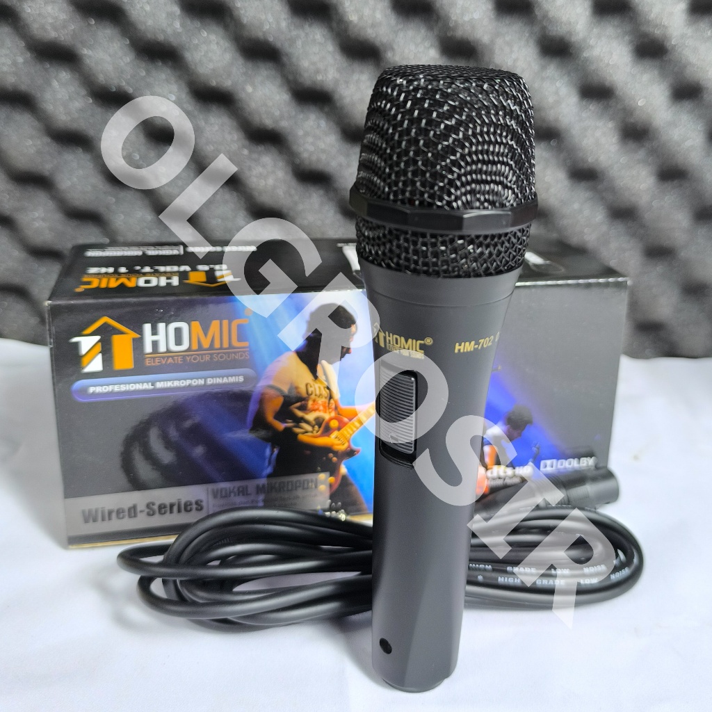 Jual New Professional Mic Microphone Microfon Homic HM 702 Karaoke ...