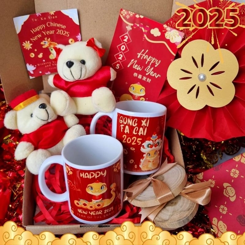 Jual Hampers Imlek Chinese New Year / Kado Imlek Shio Ular / Hadiah Mug ...