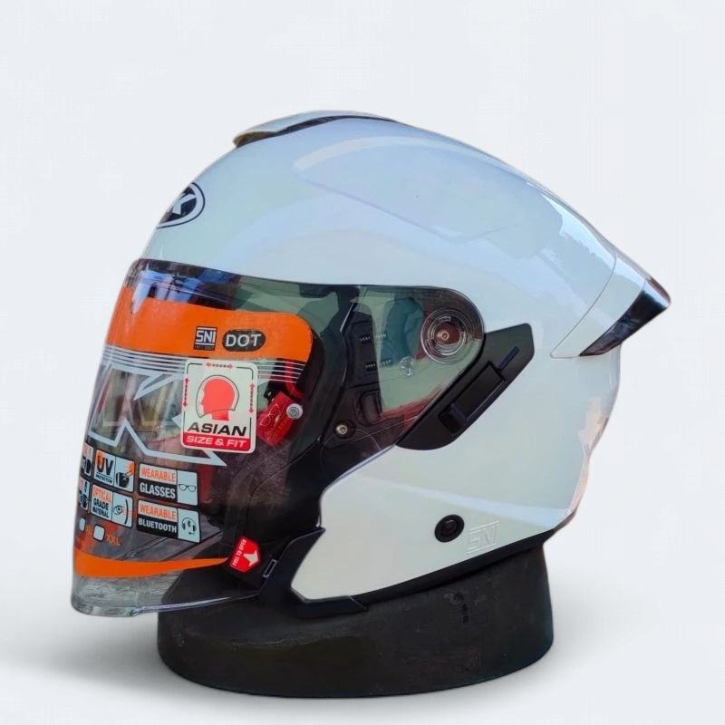 Jual HELM INK TERRA 2 POLOS MODEL GANTENG | Shopee Indonesia