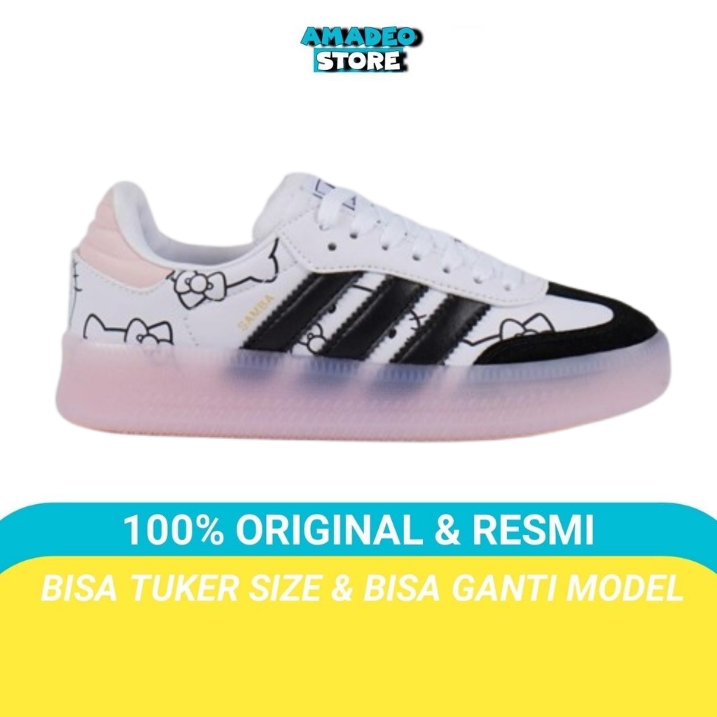 Jual Adidas Samba X Hello Kitty Women 100% Original Bnib | Shopee Indonesia