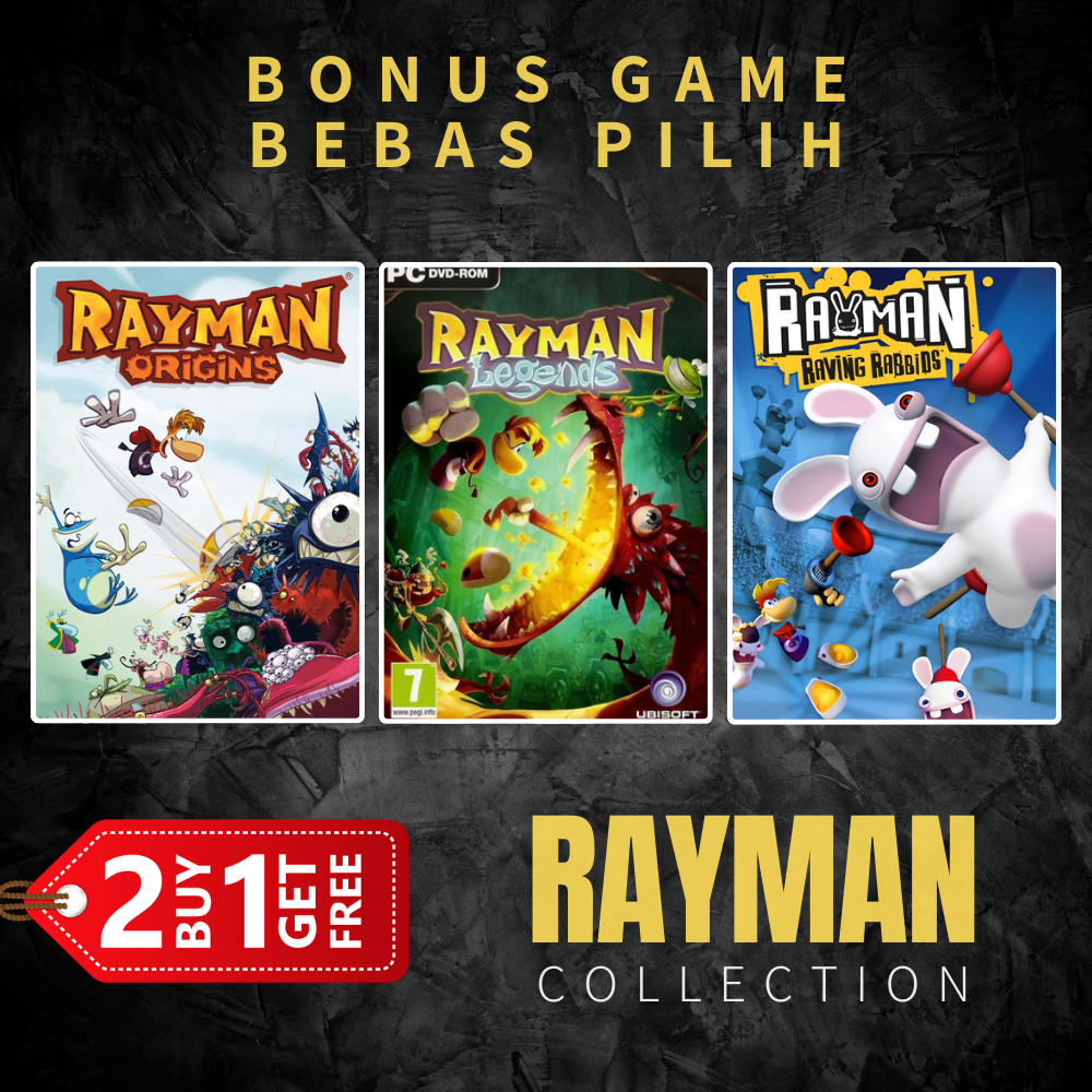 Jual RAYMAN COLLECTION | GAME PC | BELI 2 GRATIS 1 | Shopee Indonesia
