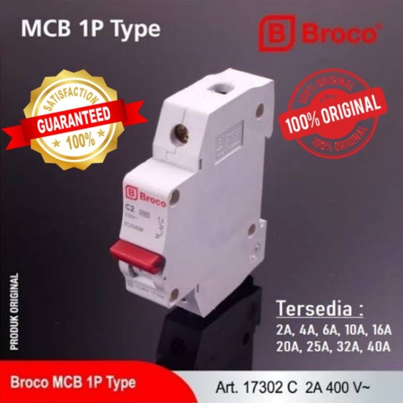 Jual BROCO MCB 1P (ORIGINAL) | Shopee Indonesia