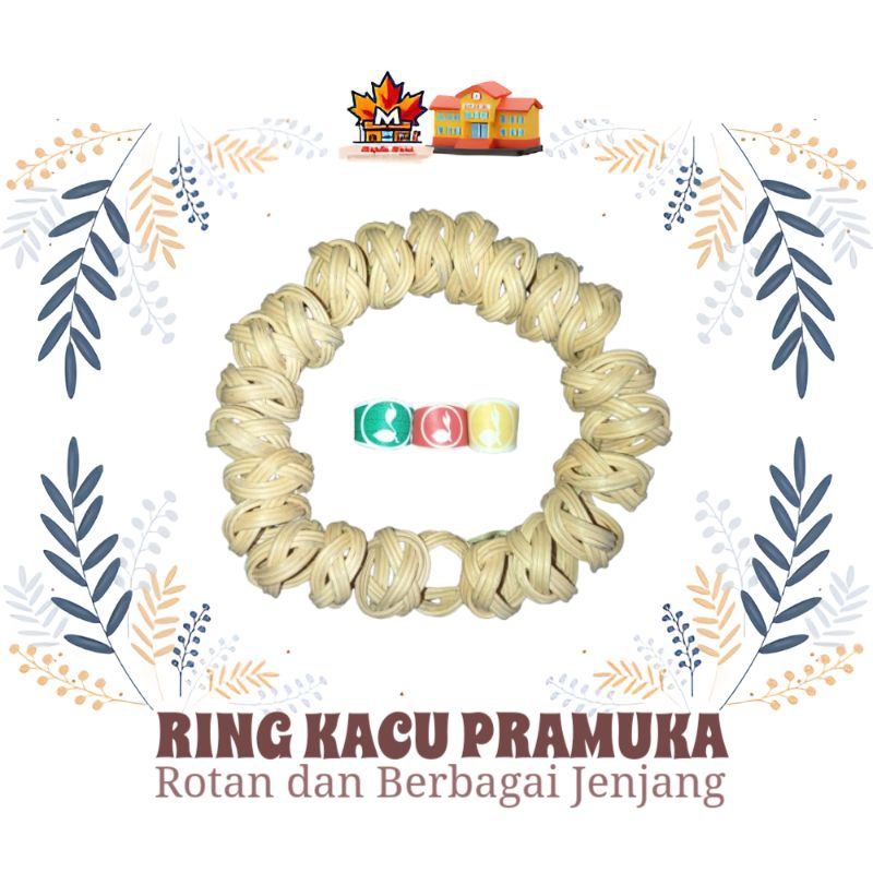 Jual Scl - Ring/Cincin Kacu Hasduk Pramuka Rotan dan Berbagai Jenjang ...