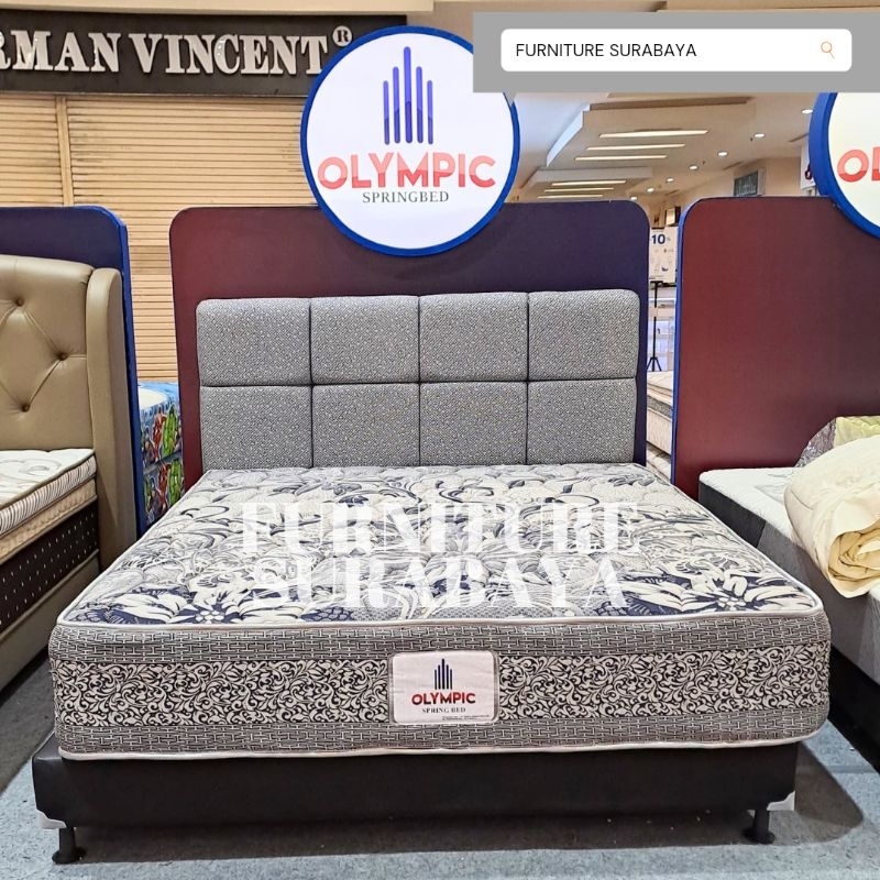 Jual KASUR SPRING BED OLYMPIC MATRAS ARCHER 90 X 200 CM , 120 X 200 CM , 160 X 200 CM , 180 X ...
