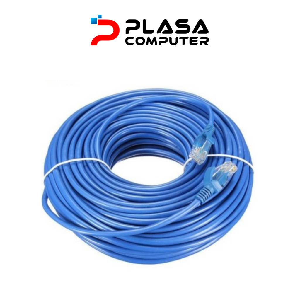 Jual LAN Cable RJ45 CAT5 Ready To Use 15 Meter - Kabel LAN 15 Meter ...