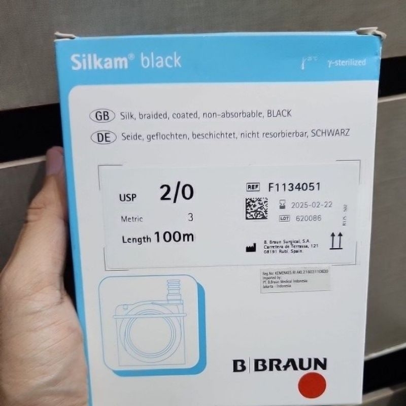Jual Silkam 2/0 Roll B-Braun (Silk 2/0 Roll) | Shopee Indonesia