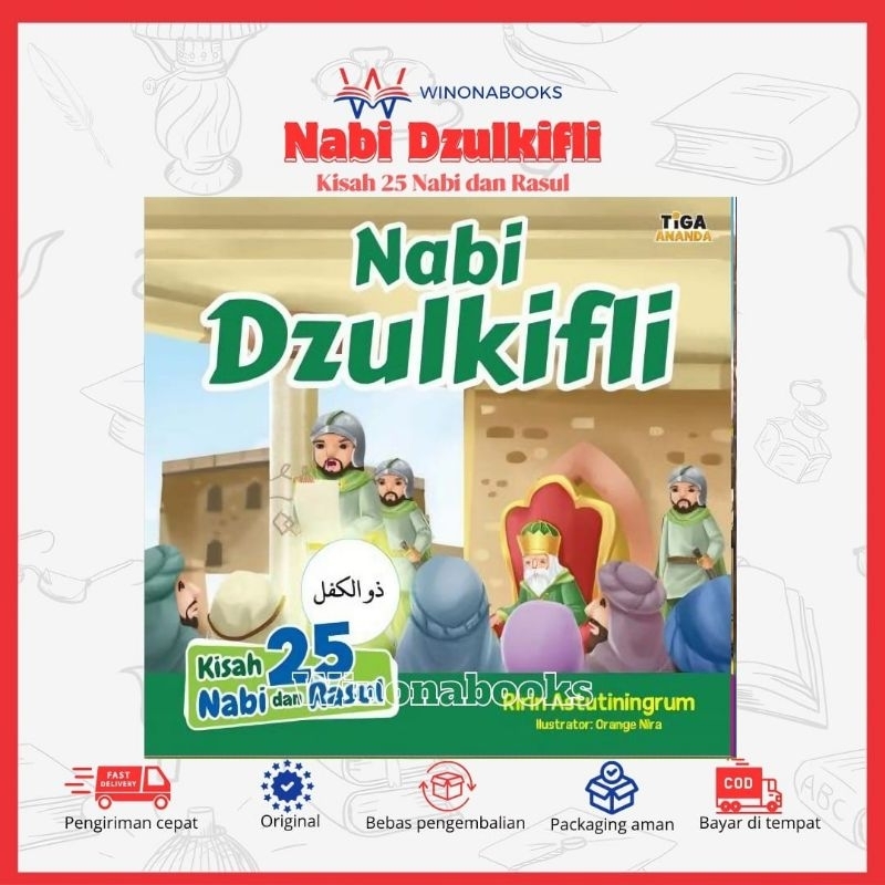 Jual Kisah 25 Nabi dan Rasul : Nabi Dzulkifli winonabooks buku cerita | Shopee Indonesia